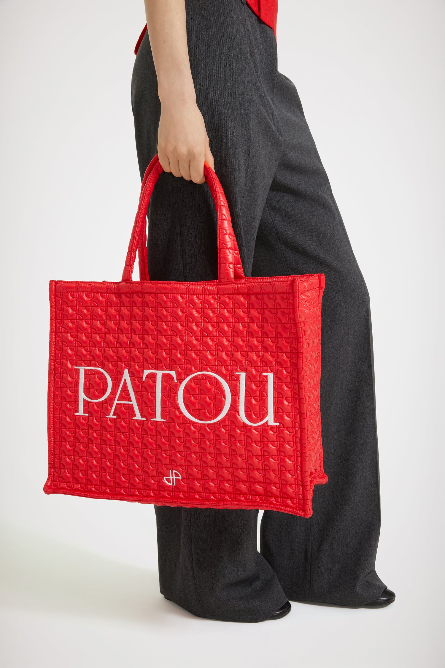 Patou | Large Patou tote in eco-friendly quilted nylon