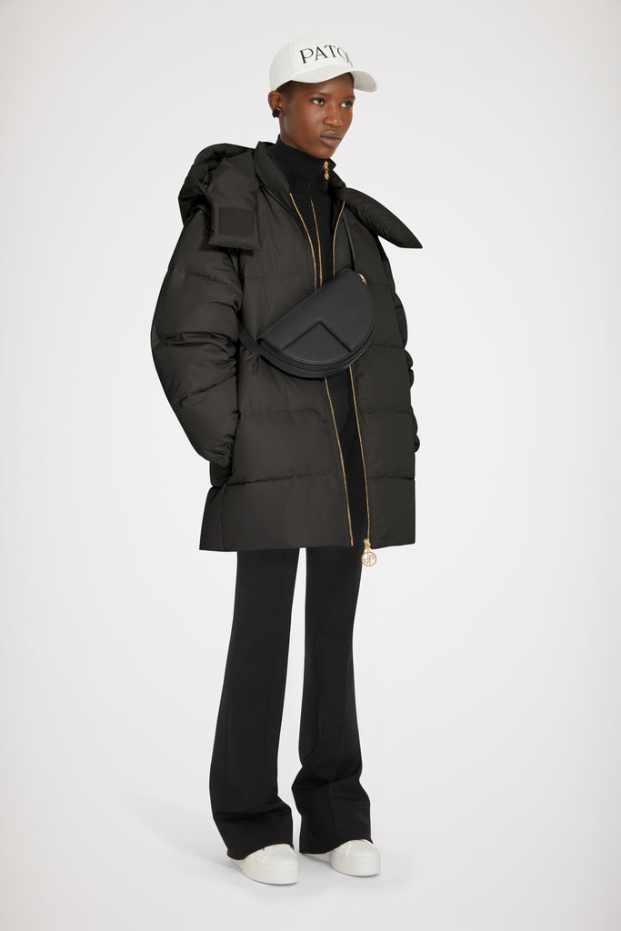 Patou | Puffer coat with detachable sleeves in recycled polyester