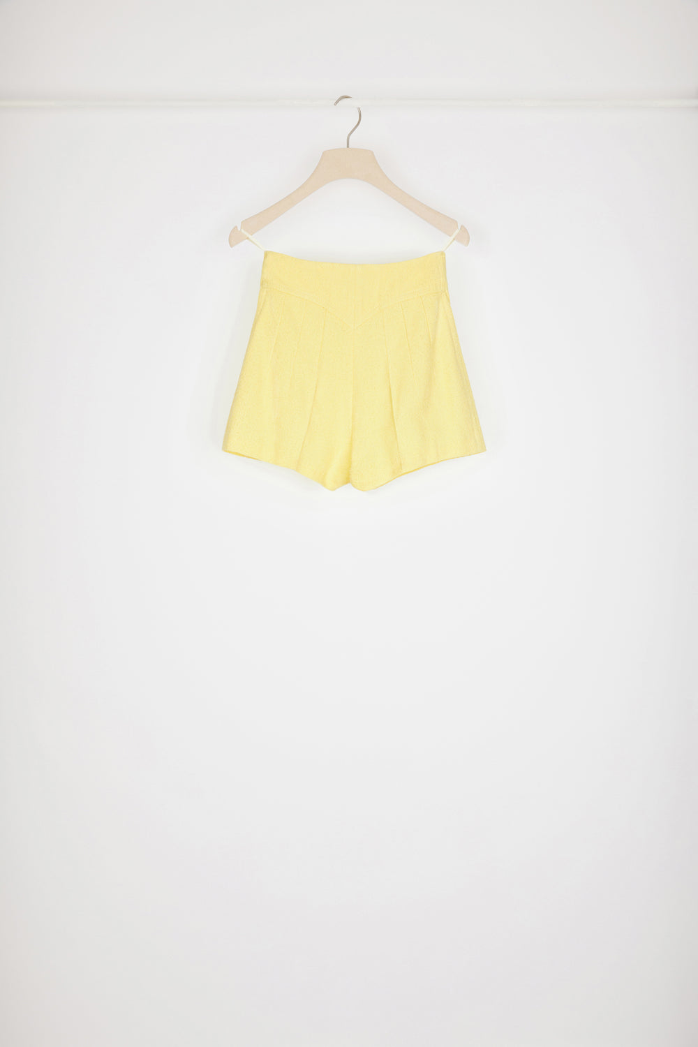 Patou | Zip-front shorts in cotton-blend tweed